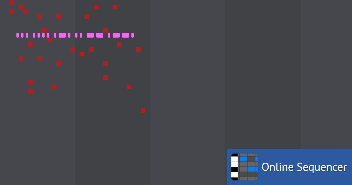 doohickey type drumming + morse code - Online Sequencer