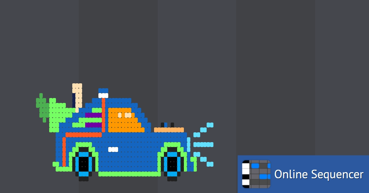 Back to uncolored car - Online Sequencer