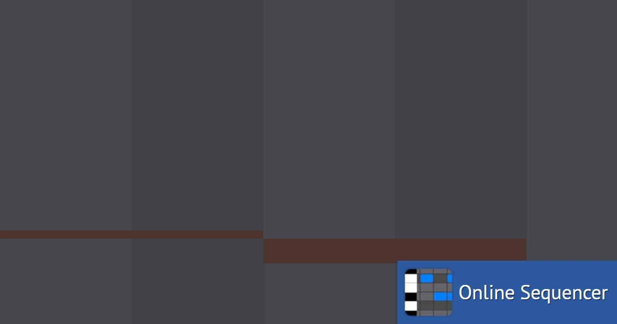 Foggy Like Wind - HalfInfected1 - Online Sequencer