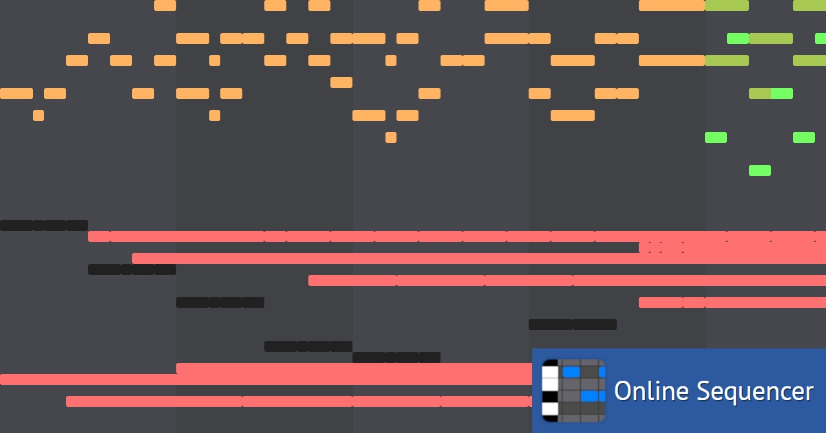 Red Sun In The Sky - Ye Mao - Online Sequencer