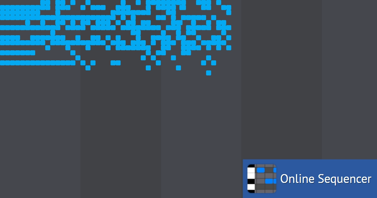 Rush ABCDEFG + MORE! (My Own Version) - Online Sequencer