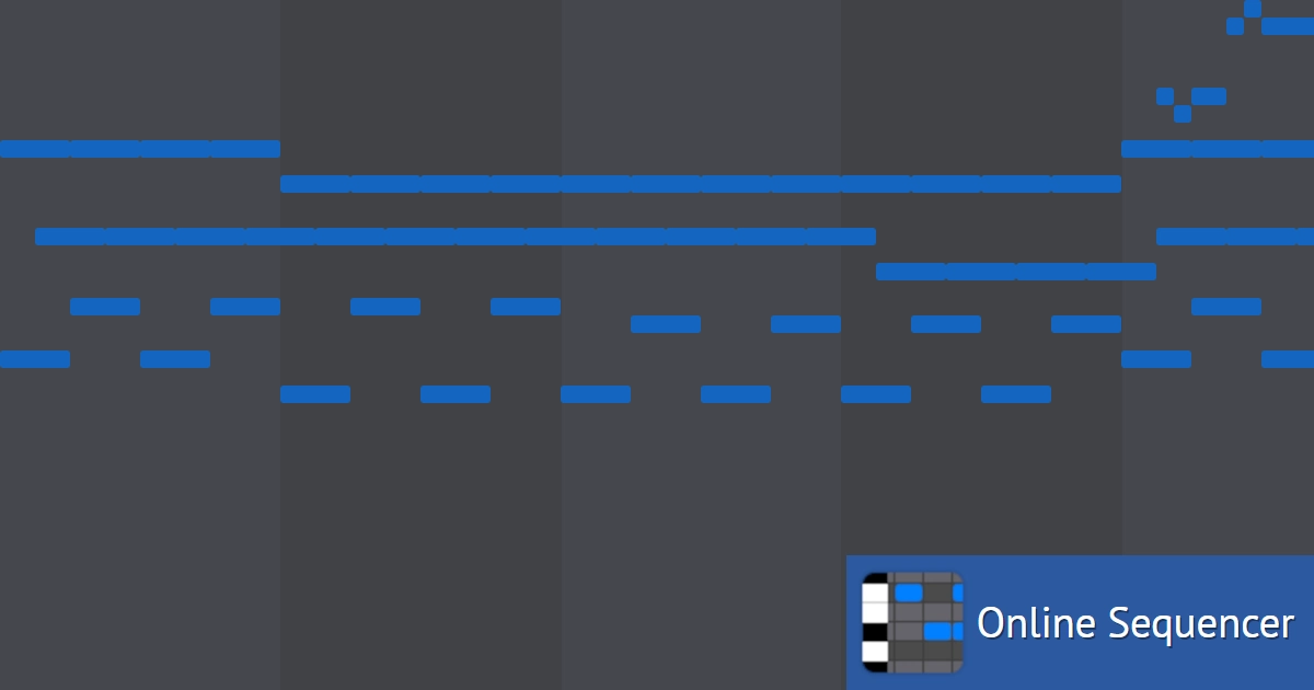 Amelie Song (piano) - Online Sequencer