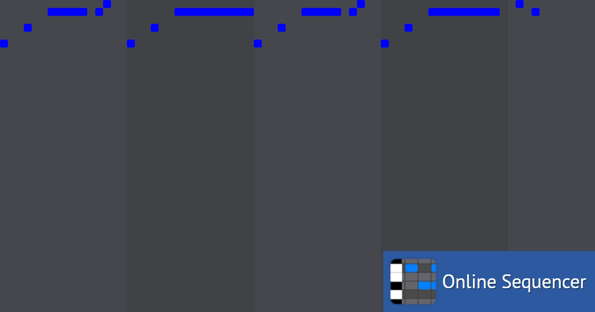Dark MIDI - MARIO 64 FILE SELECT THEME - Online Sequencer