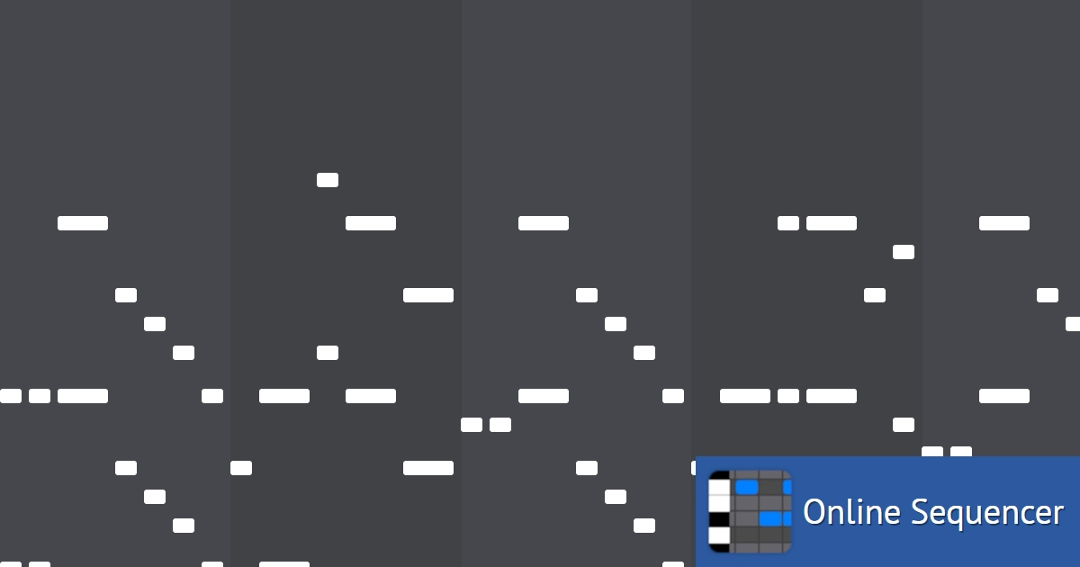 Not A Slacker Anymore (G-Mix V2) - Online Sequencer