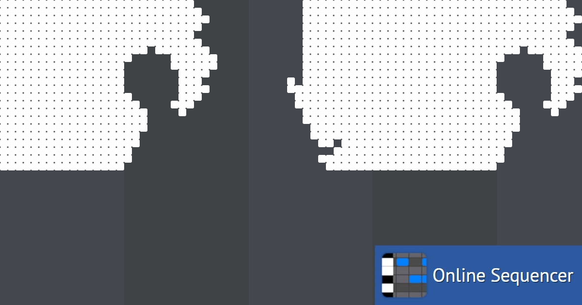 Bad Apple Animation - Online Sequencer