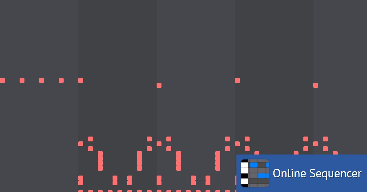 Tyler the Creator - I THINK (Remix) - Online Sequencer