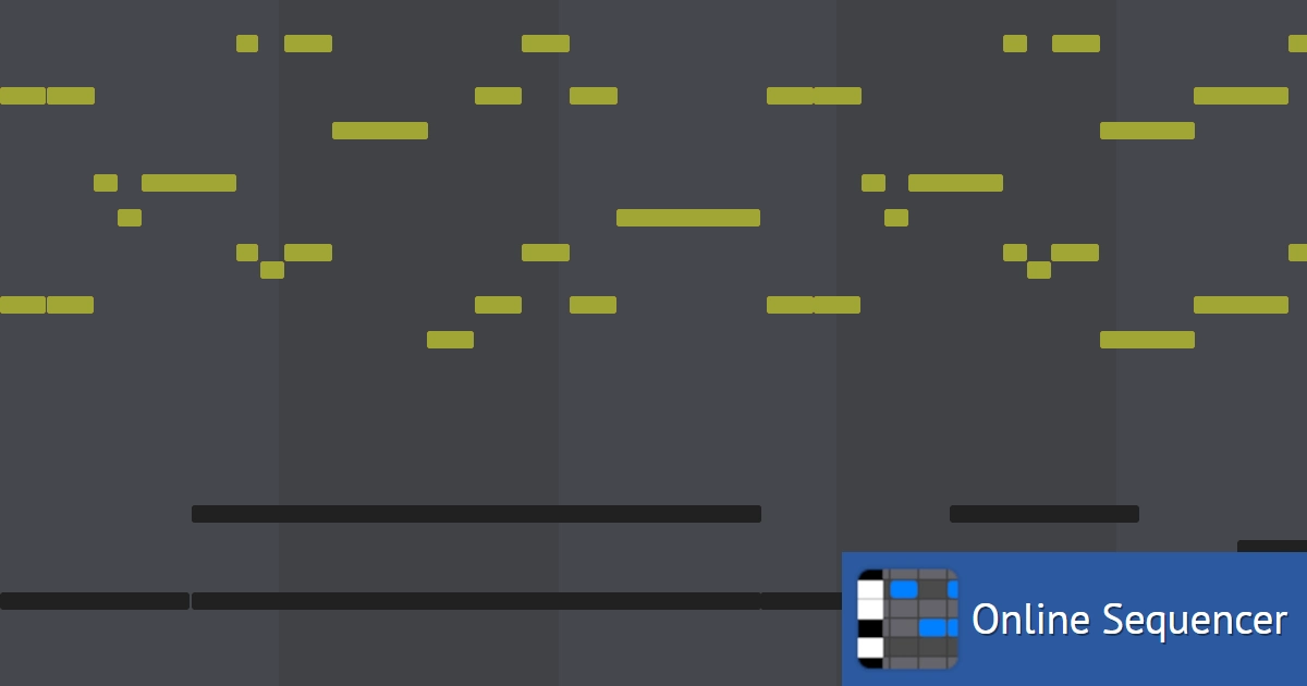 Ghost Call Me Little Sunshine - Online Sequencer