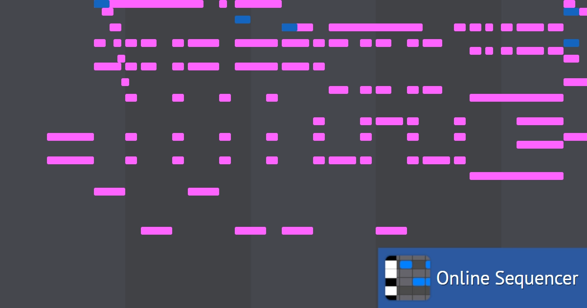 Oh! What a beauty! (the marrow song) - Online Sequencer