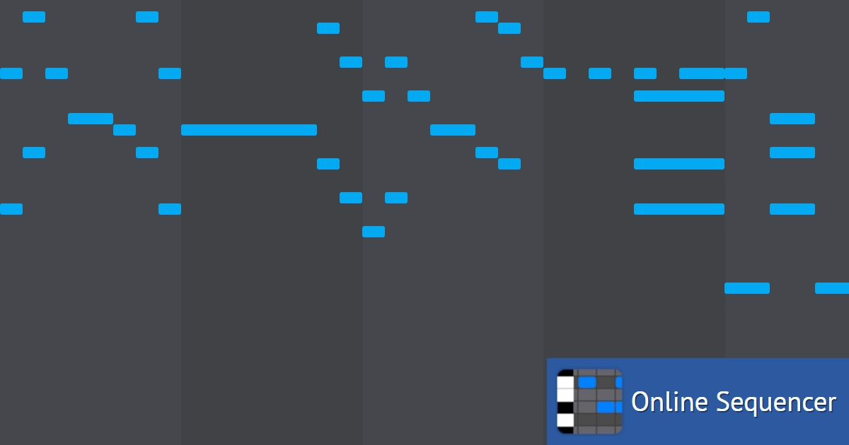 A Real Slow Drag - Scott Joplin - Online Sequencer