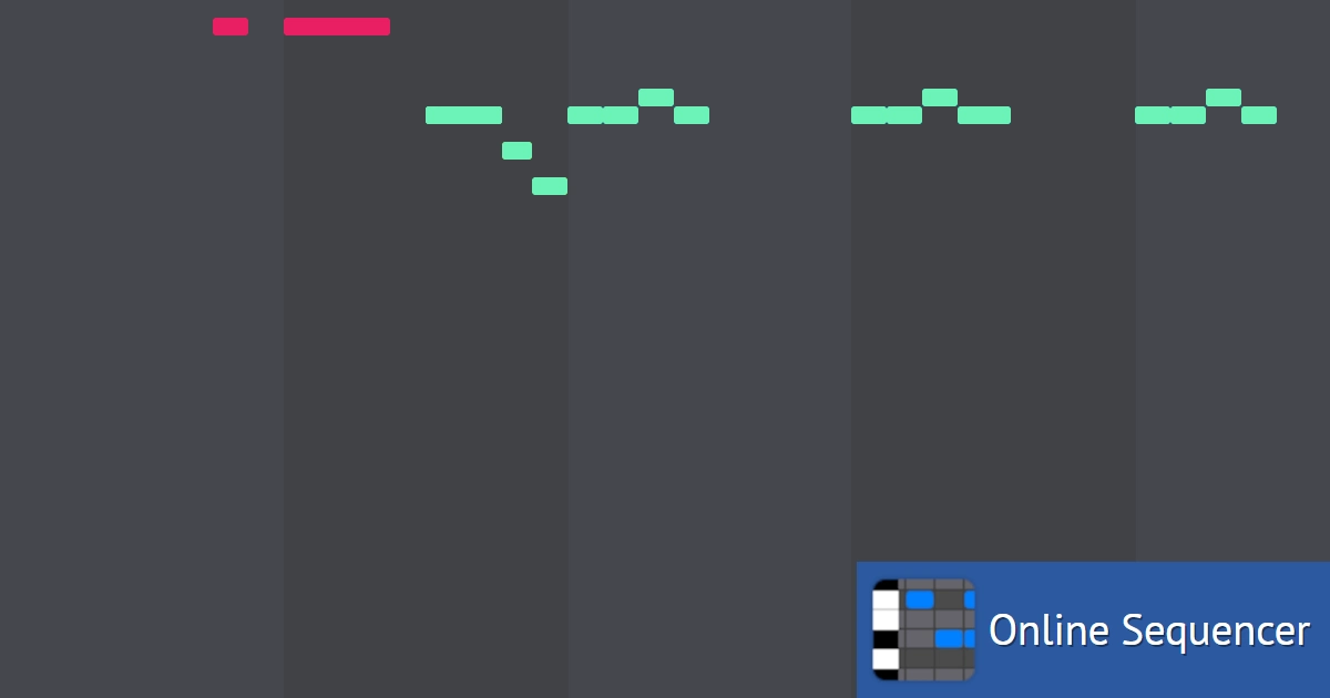 Not Like Us - Kendrick Lamar (96% Accurate) - Online Sequencer