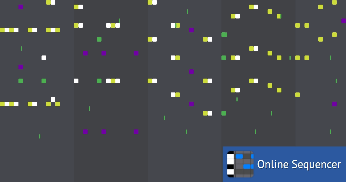Super Mario Bros - Online Sequencer
