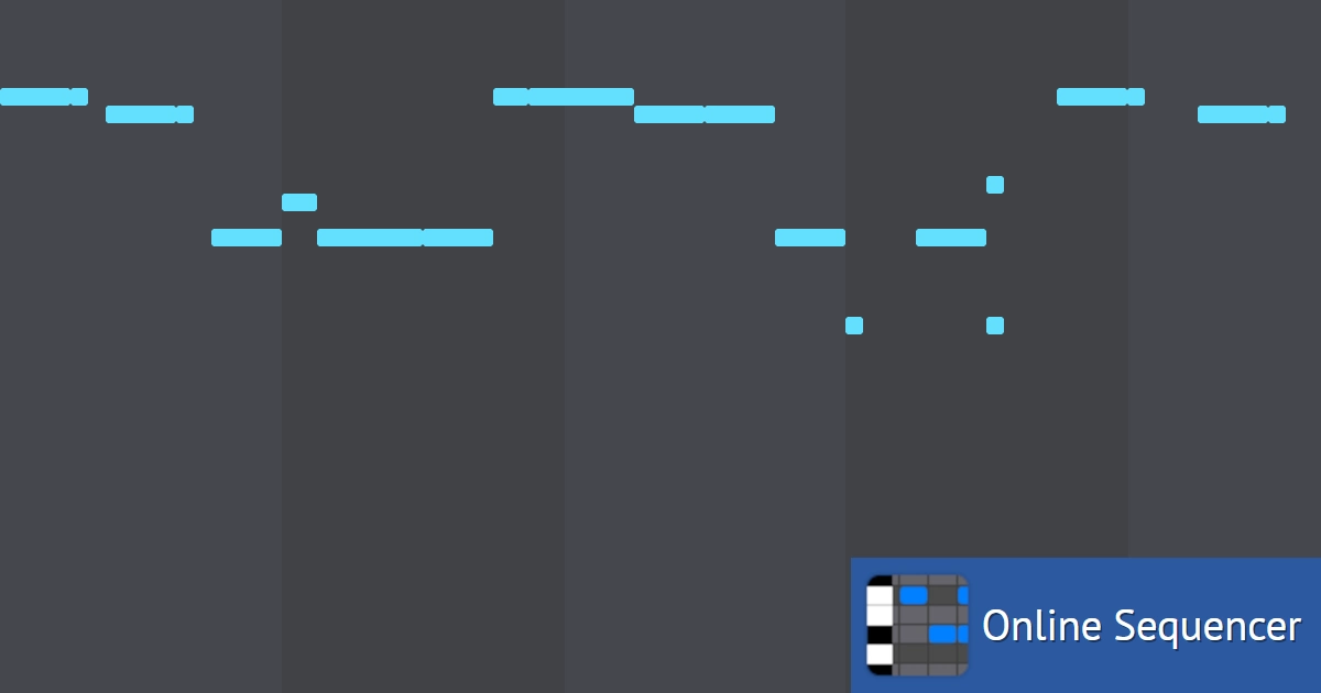 unamed c00lkid song - Online Sequencer