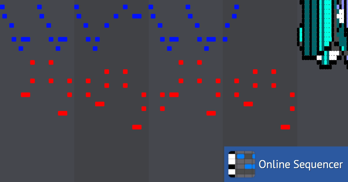 Dark MIDI Picture - Unity by TheFatRat - 884,000 NOTES! - Online Sequencer