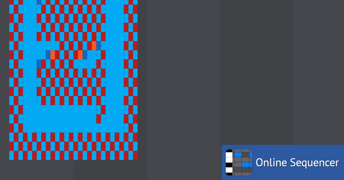 MIDI Art - Microsoft Word Icon - Online Sequencer
