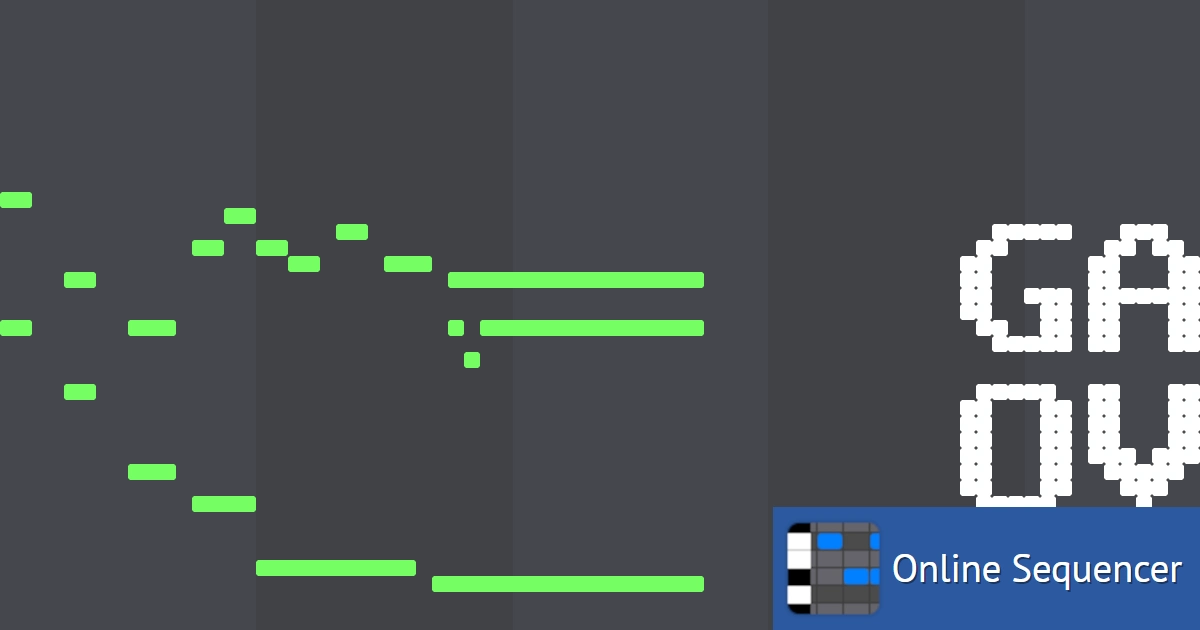 Game Over - Online Sequencer