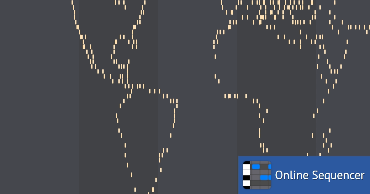 The World Map - Online Sequencer
