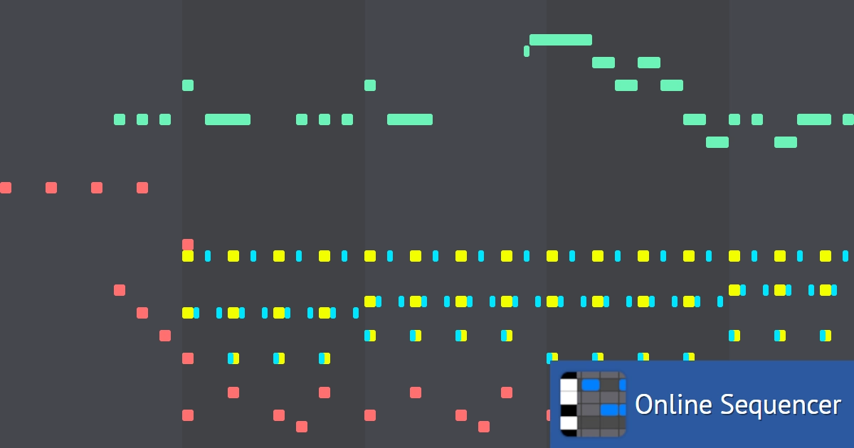 Steve Lava Chicken Song Remake Preview - Online Sequencer