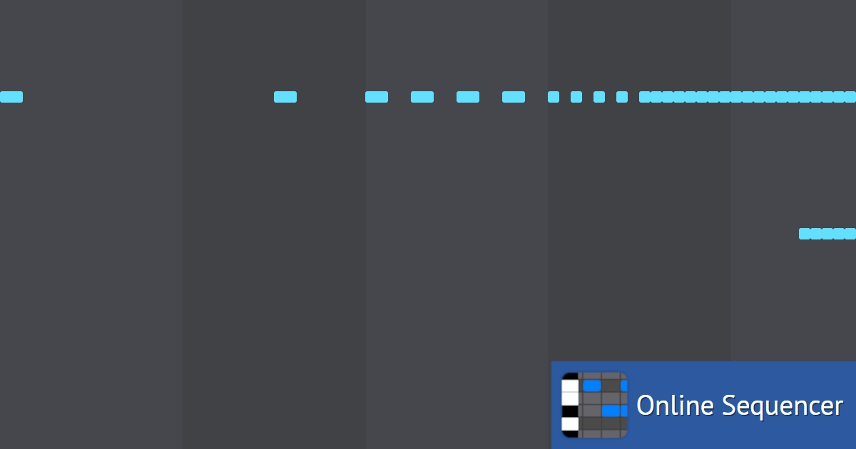 [BLACK MIDI] RUSH V - Online Sequencer
