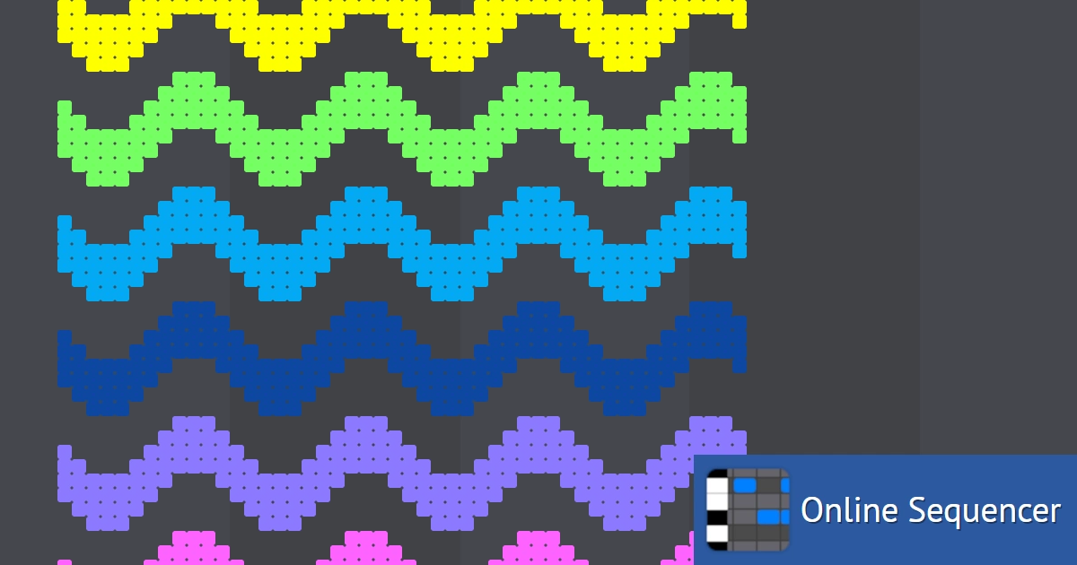 tetris blocks arts - Online Sequencer