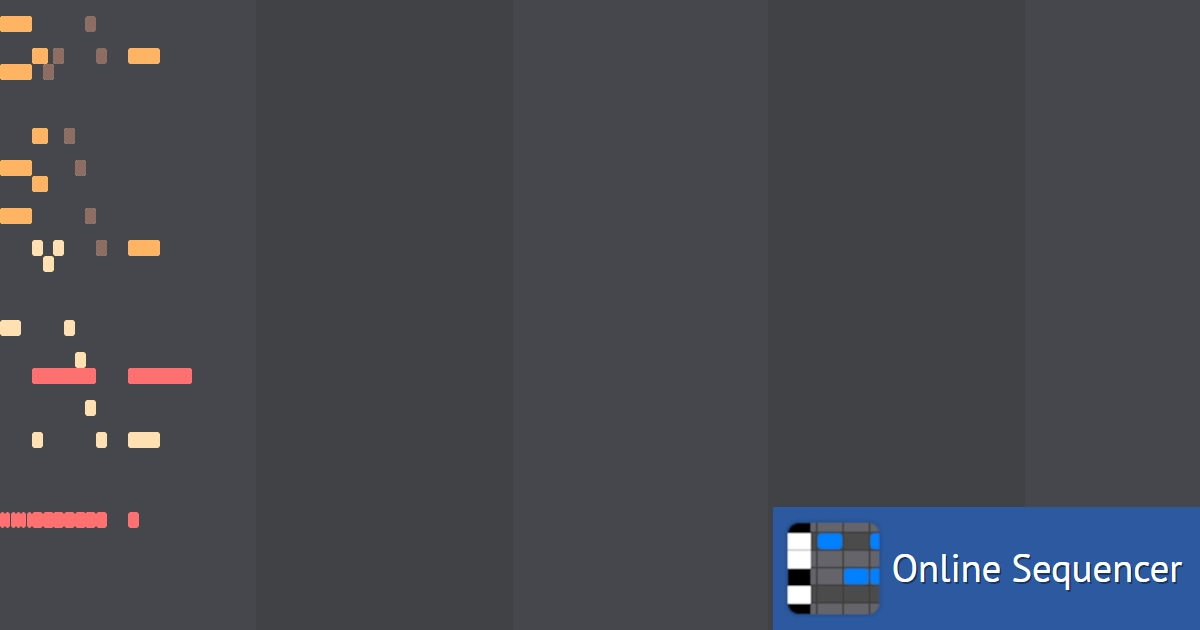 March Ending Tag in A Major - Online Sequencer