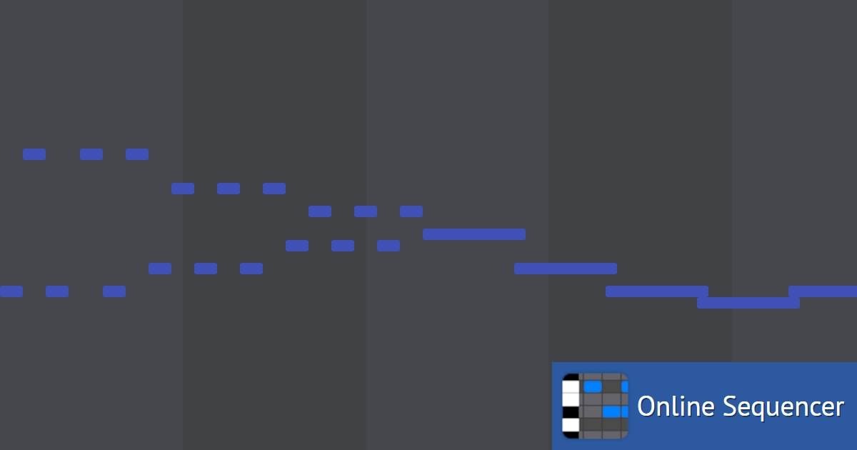 Deltarune Freedom Motif - Online Sequencer