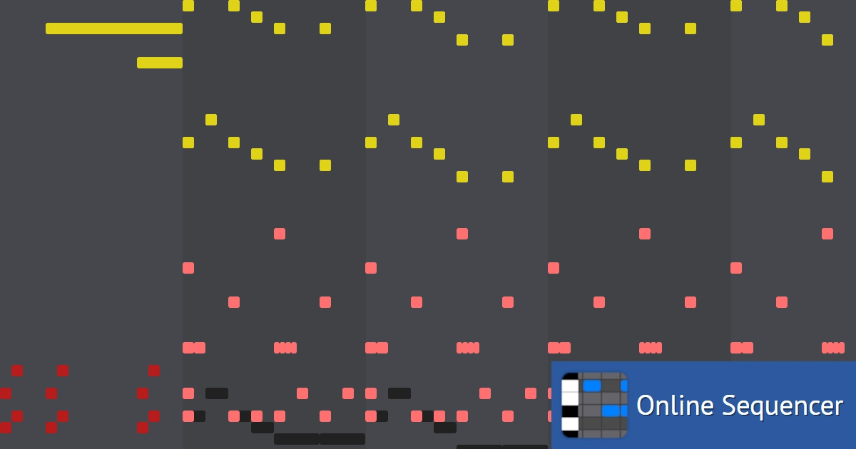 clown chase theme - Online Sequencer