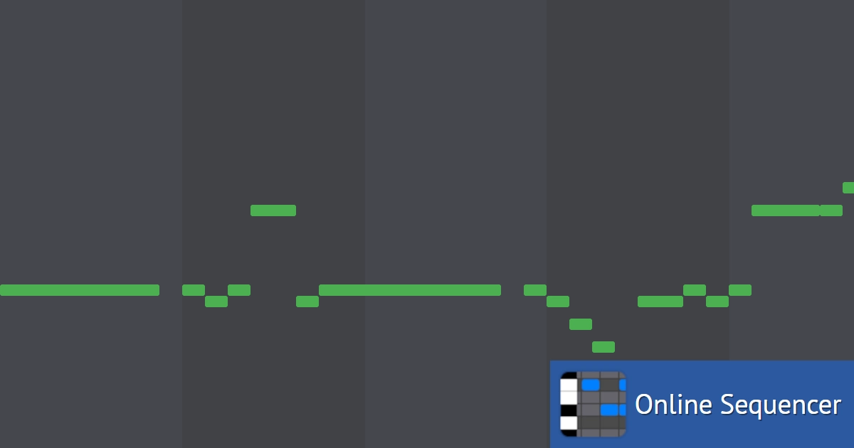 Deltarune Freedom Motif ror2 - Online Sequencer