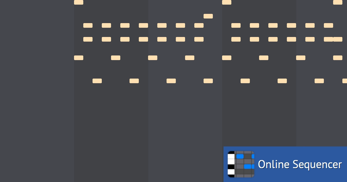 Kevin MacLeod / Monkeys Spinning Monkeys "royalty free" - Online Sequencer