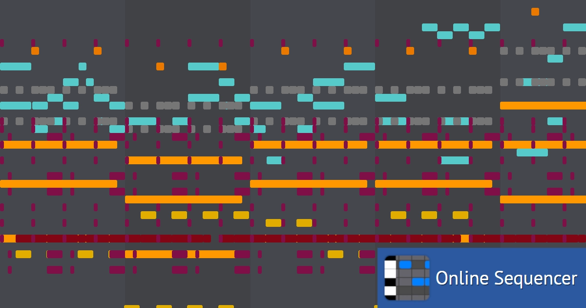 Tetris Theme + coffin dance bbc news 7 - Online Sequencer