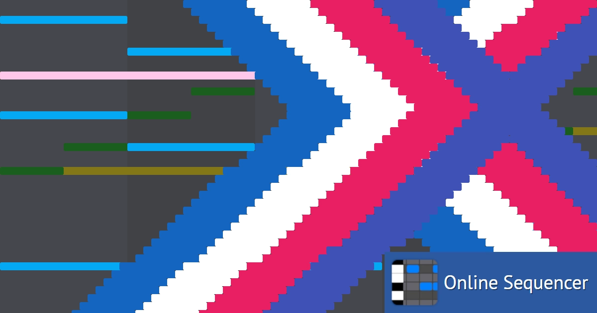 2 Black MIDI Okay Super Simple Songs Theme Remix - Online Sequencer