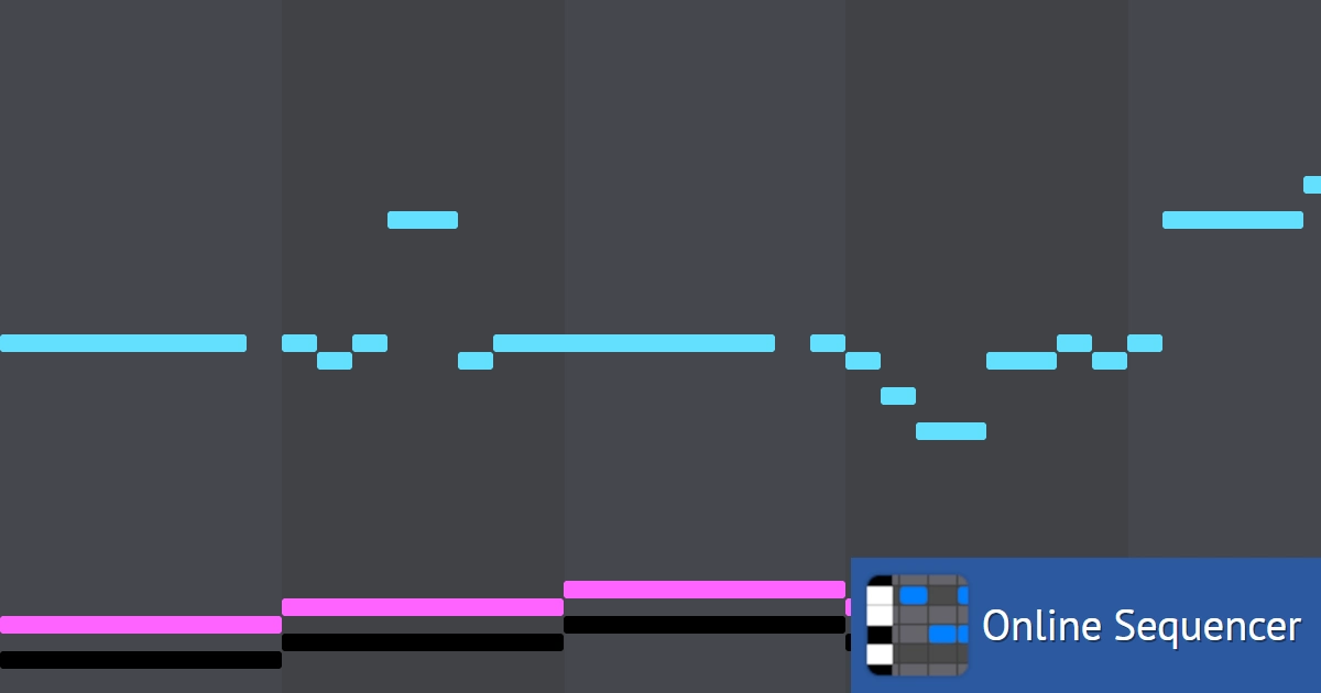 Deltarune Freedom Motif [Fixed] - Online Sequencer