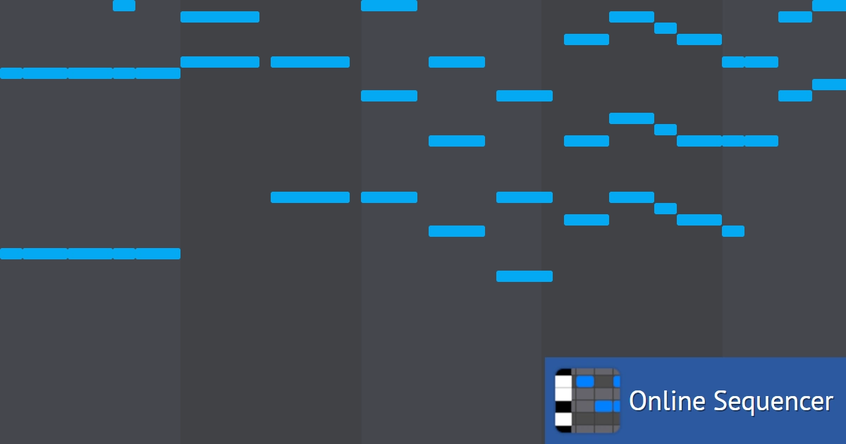 Super Mario Bros - Online Sequencer