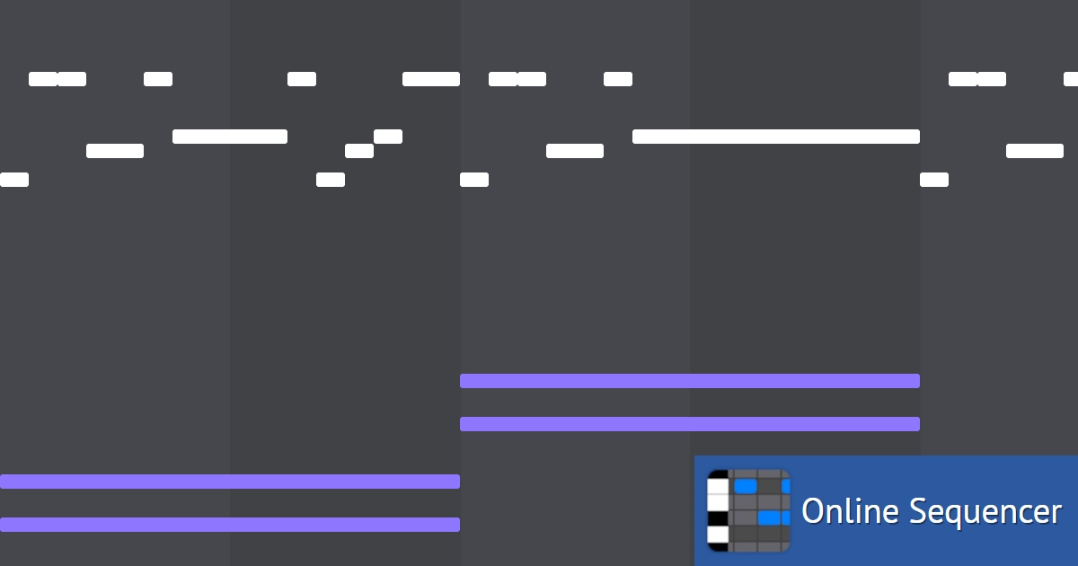 B3313 file select(Mario 64 file select minor key) - Online Sequencer
