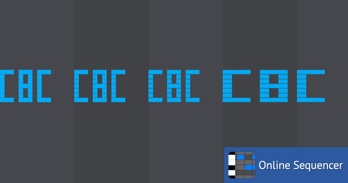 C8C/CBC MID File - Online Sequencer