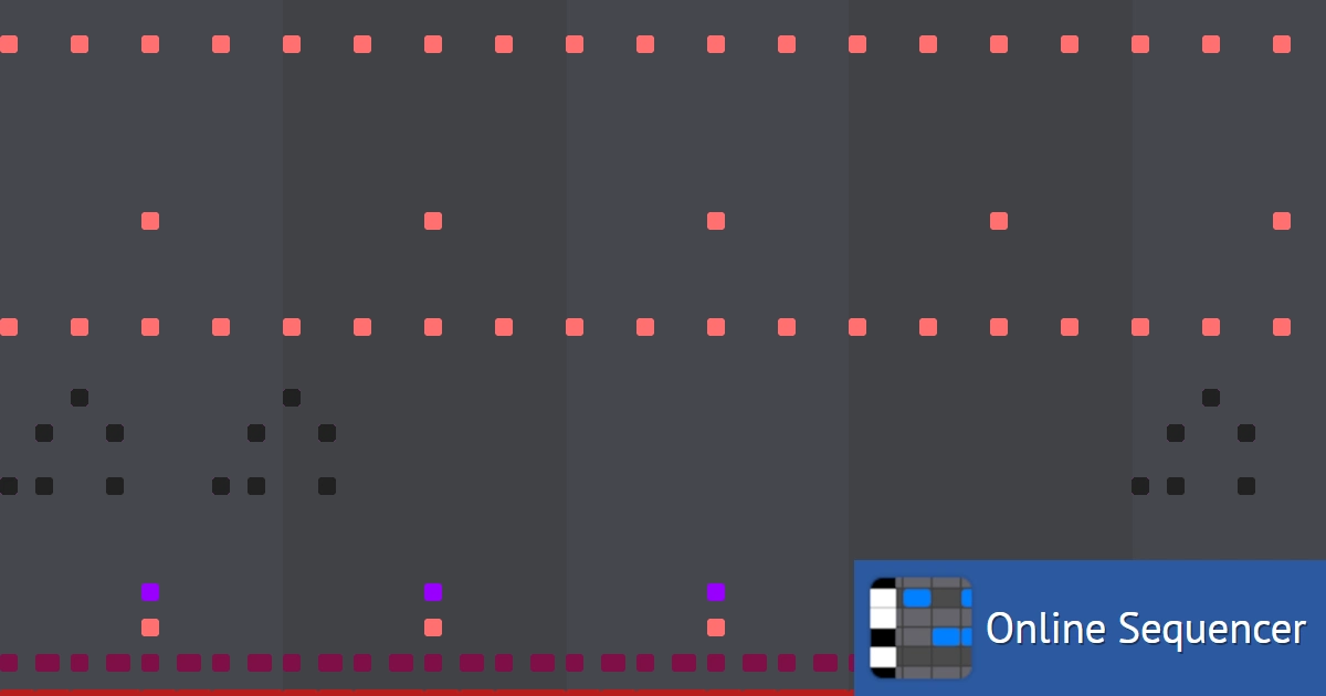 Null Zone Chase Theme - Online Sequencer