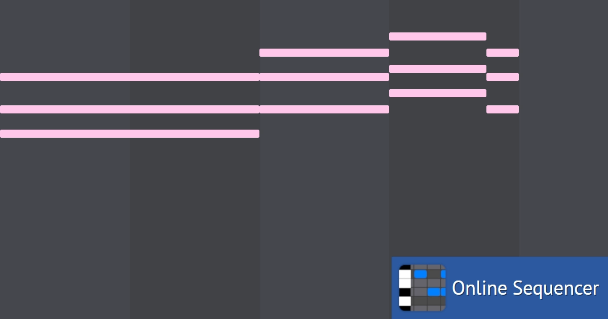 pinki 4 phase remaster (my version) - Online Sequencer
