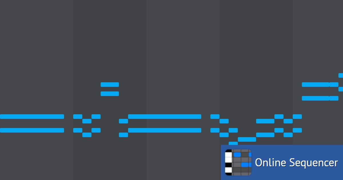 Deltarune Freedom Motif - Online Sequencer
