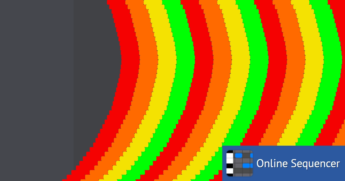 Noise challenge 10 (rainbow) - Online Sequencer