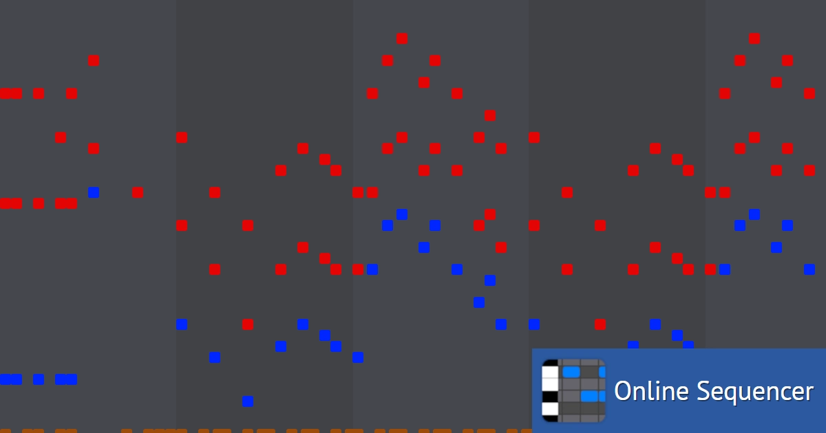 Super Mario Bros. - Ground Theme - Online Sequencer