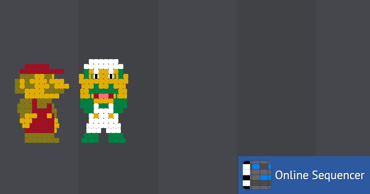Nobody cares about Mario Sprites anymore. - Online Sequencer