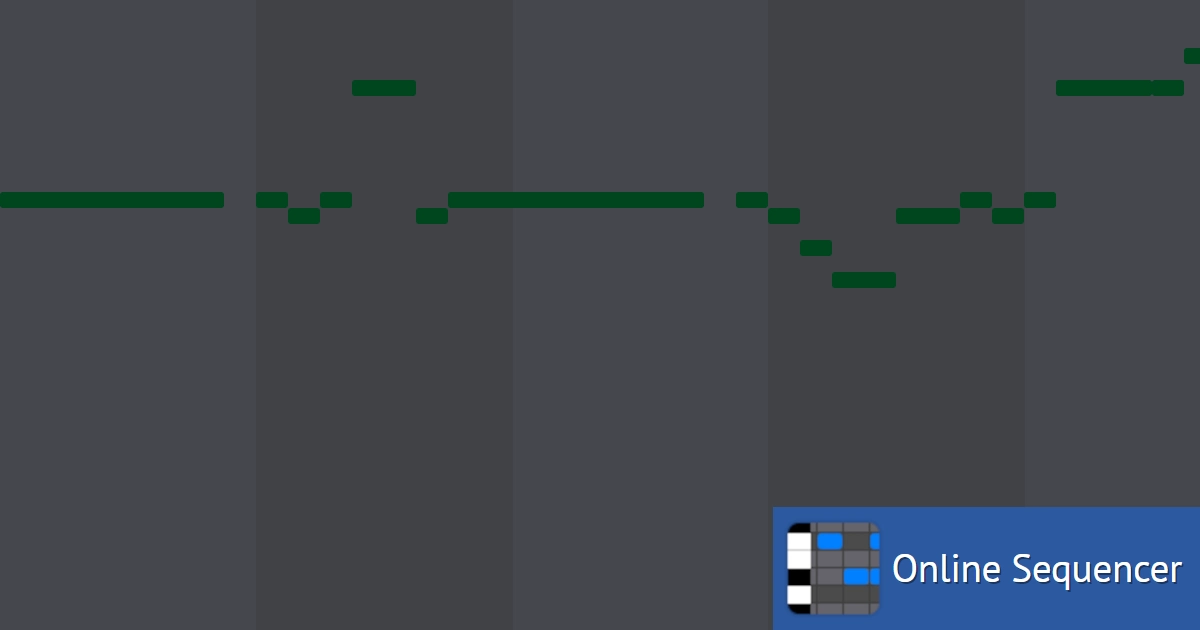 Deltarune Freedom Motif - Online Sequencer