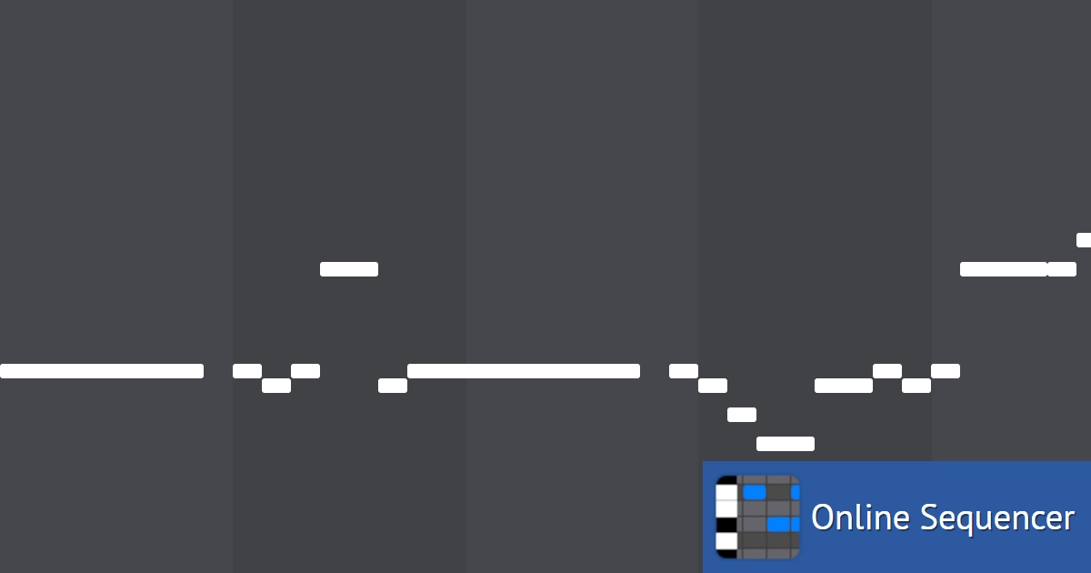 Deltarune Freedom Motif - Online Sequencer