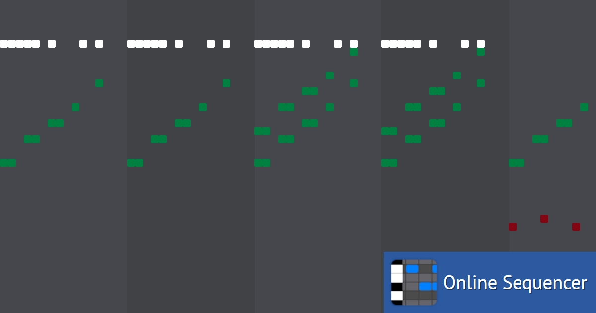 DECO*27 GHOST RULE FT hatsune miku - Online Sequencer