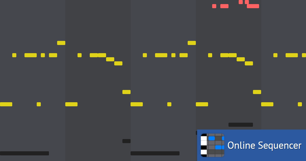 Psy - Gangnam Style (now with vocals!) - Online Sequencer