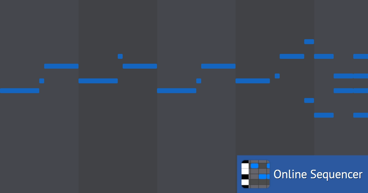 Sad Song By Durge The Merge - Online Sequencer