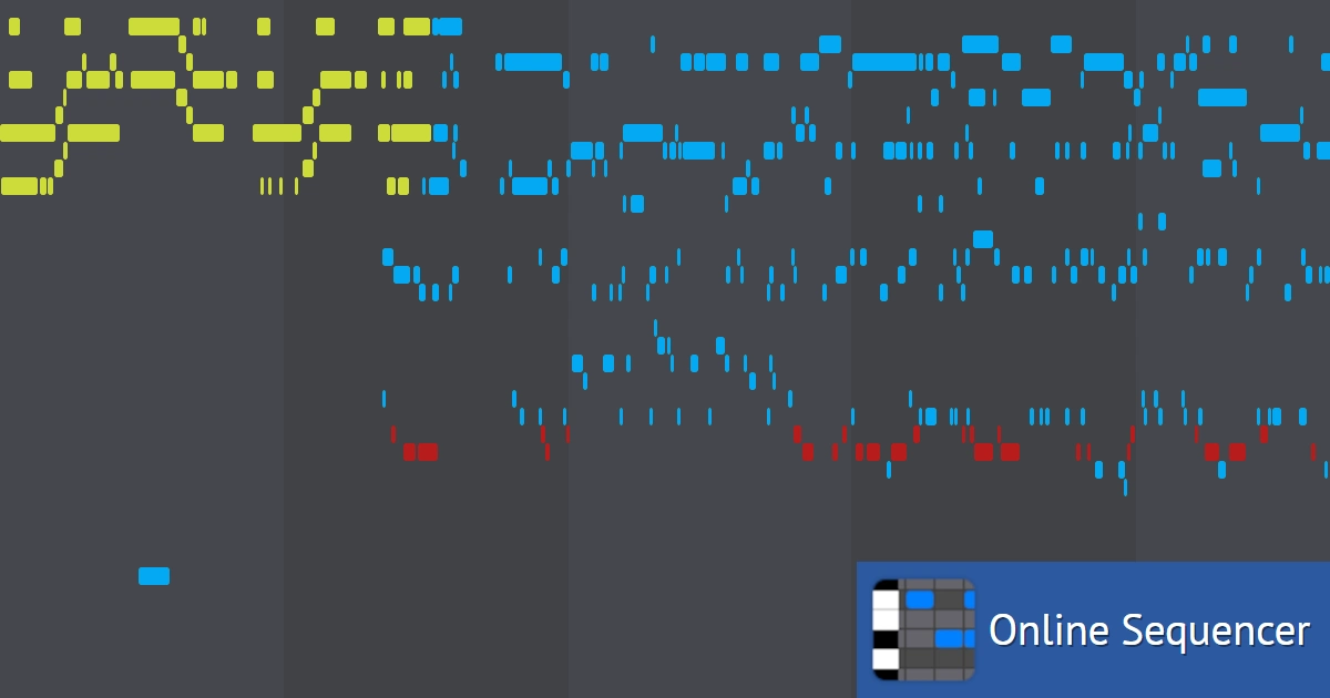 Grass Skirt Chase - SpongeBob Soundtrack - Online Sequencer
