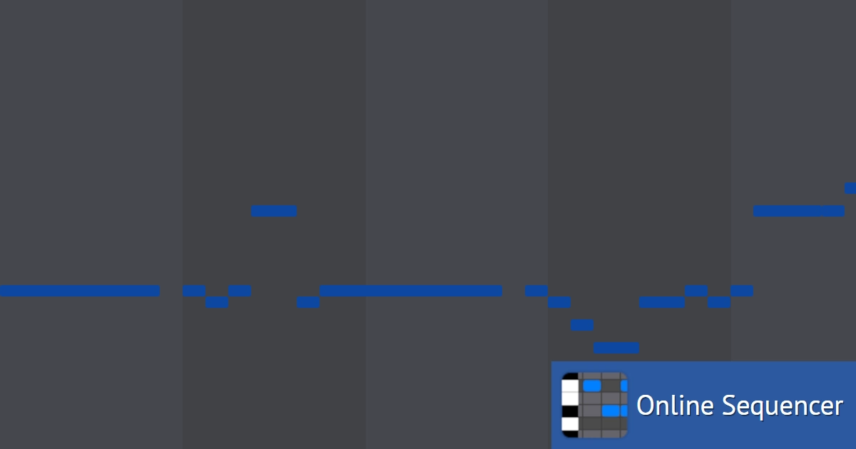 Deltarune Freedom Motif - Online Sequencer