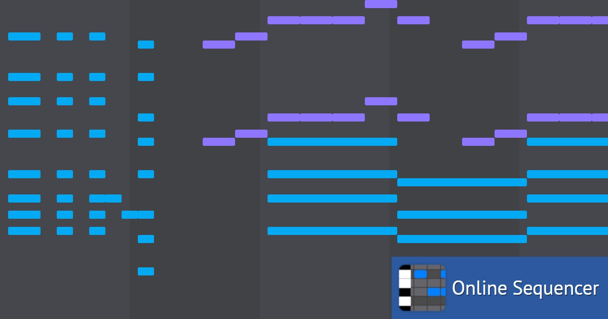 【Machine Love】Jamie Paige (strings and piano) - Online Sequencer