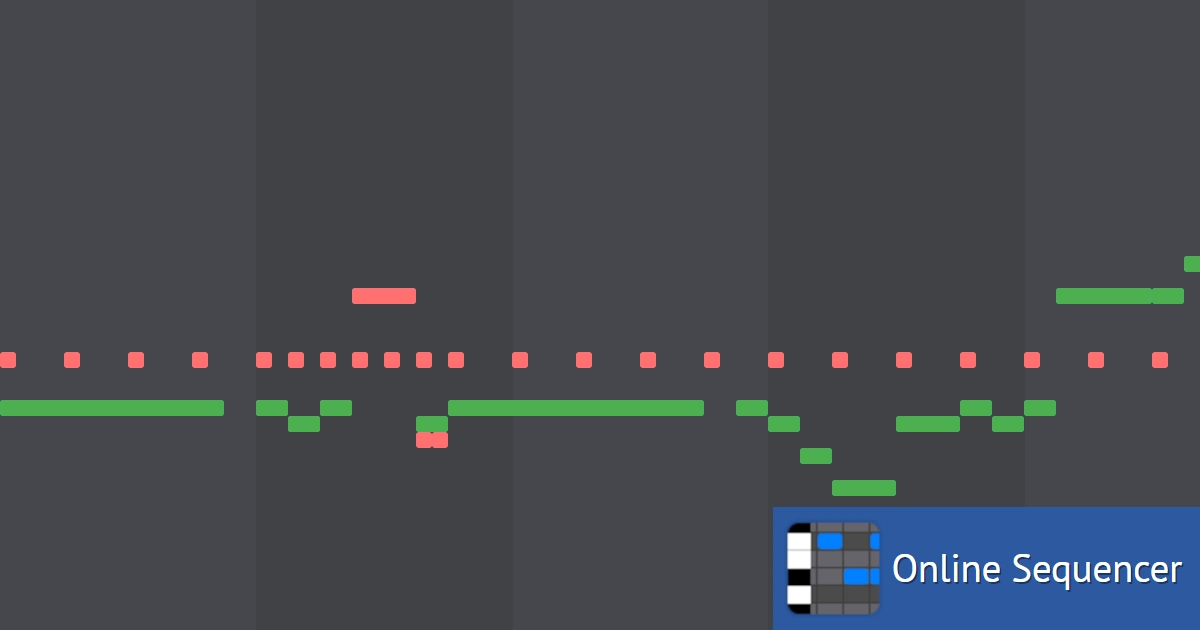 Deltarune Freedom Motif - Online Sequencer