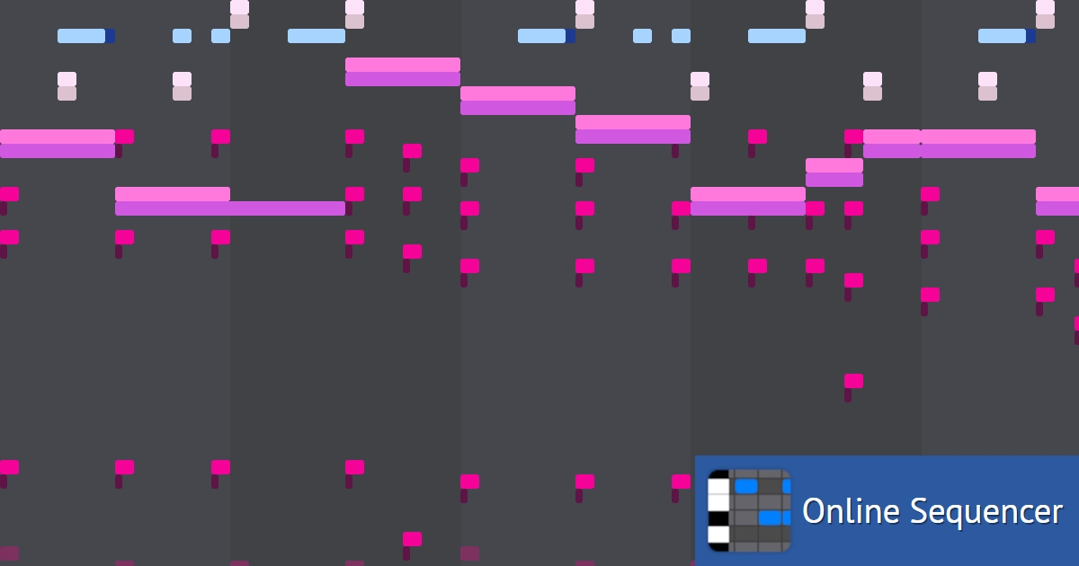 DJVI - Back on Track (Kawaii House REMIX) [WNIP] - Online Sequencer